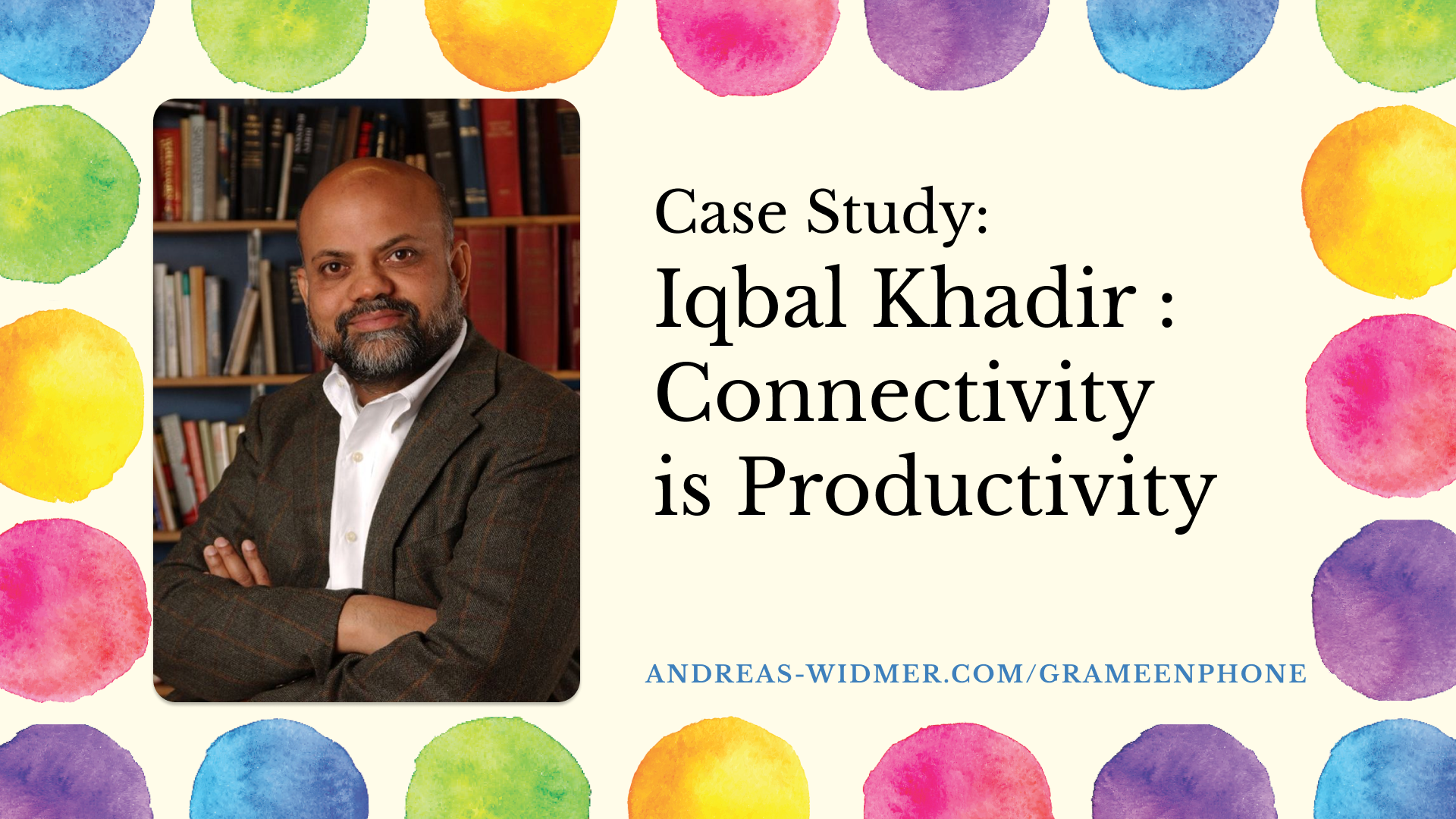 Grameenphone Case Study - Andreas Widmer